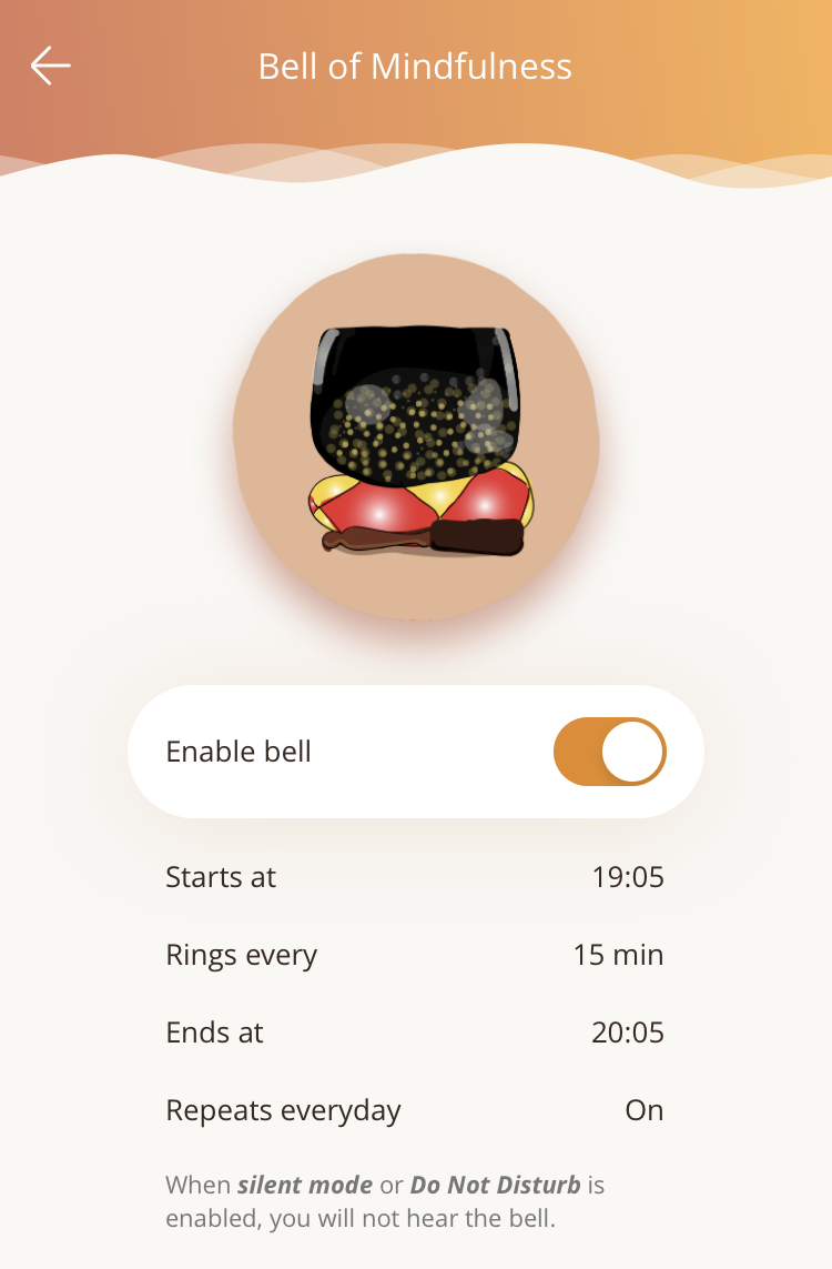 App release 2.3: Bell of Mindfulness & Apple Health - Plum Village ...