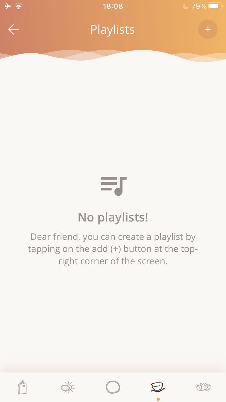 Using playlists in the Plum Village App - Plum Village Mobile App